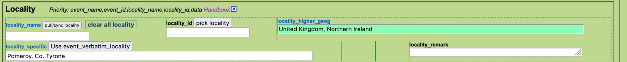 Database Protocols – Geological Museum – Trinity College Dublin